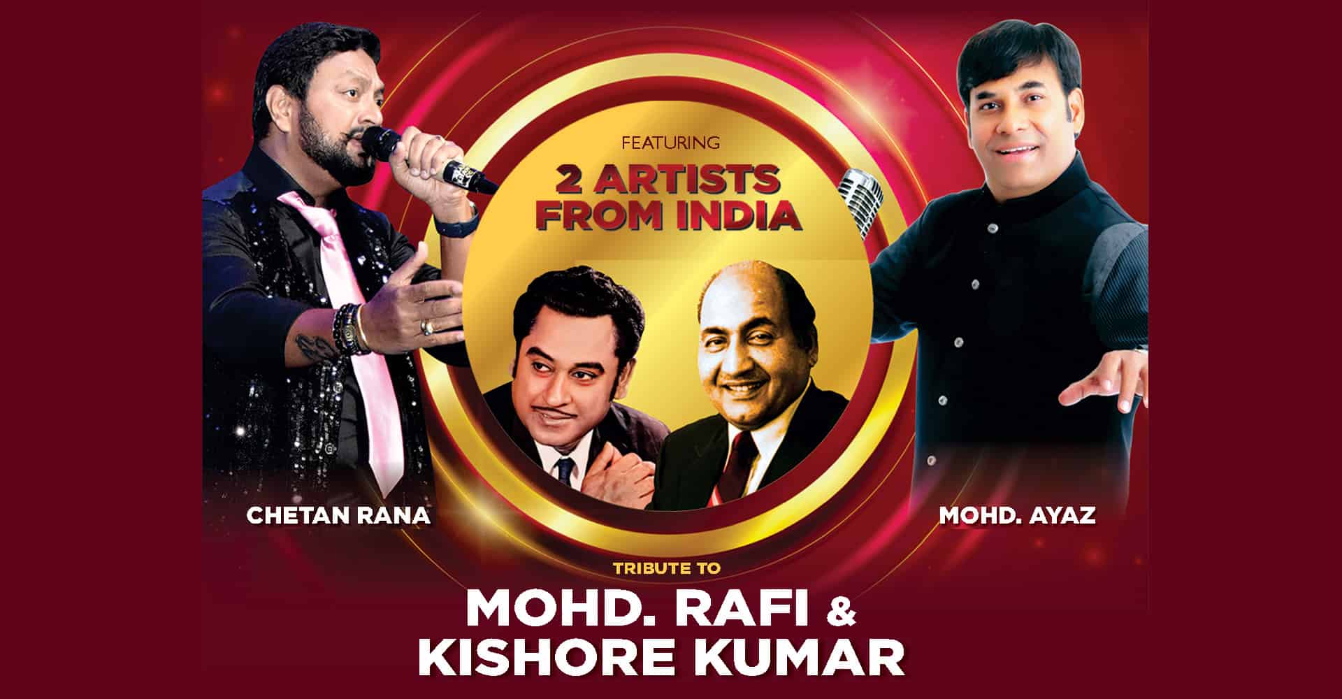 A Tribute to Mohd Rafi & Kishore Kumar - Suncoast Casino