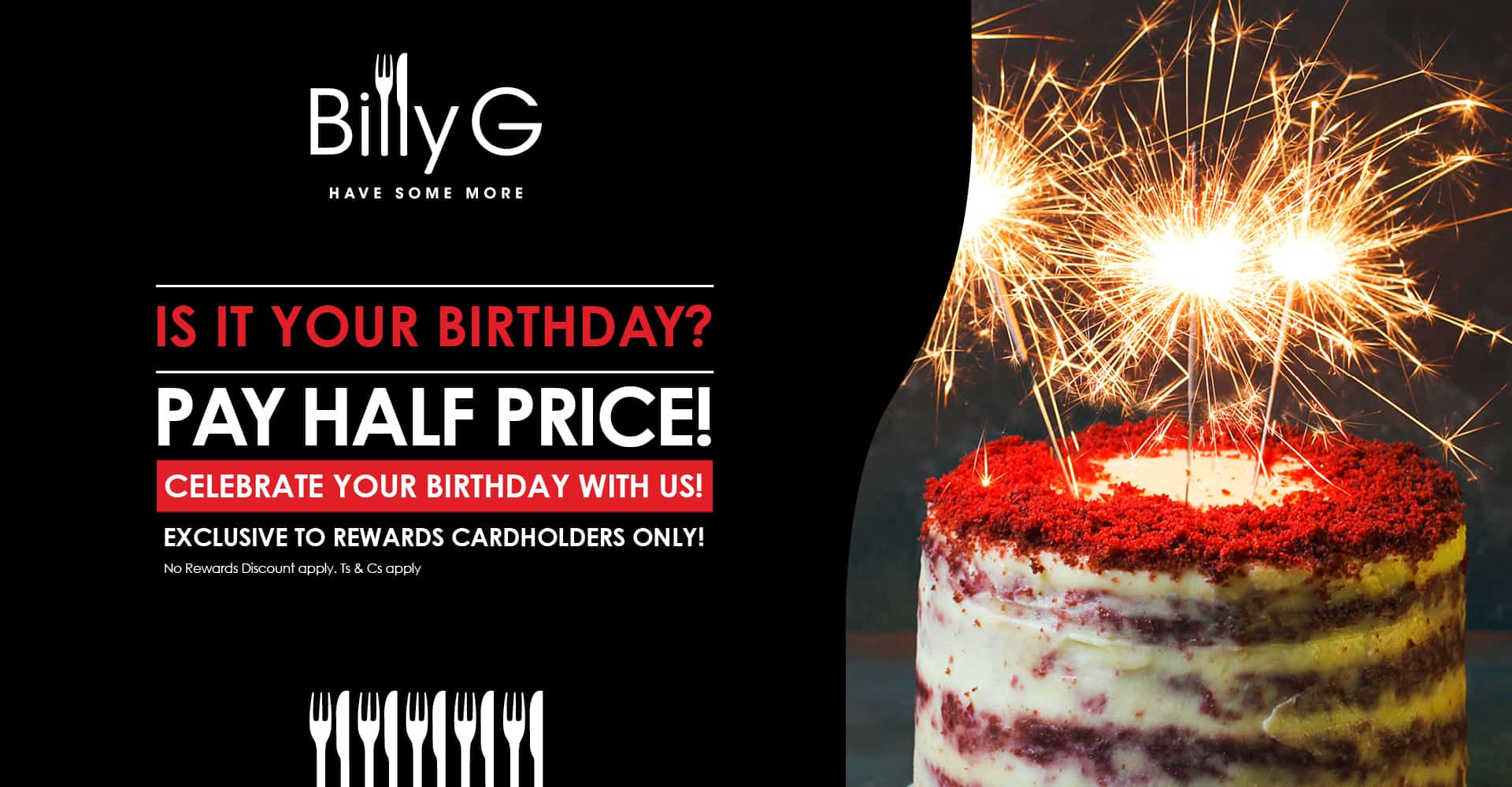 Billy G Birthday Buffet Offer For Suncoast Cardholders Billy G Birthday Buffet Offer For Suncoast Cardholders