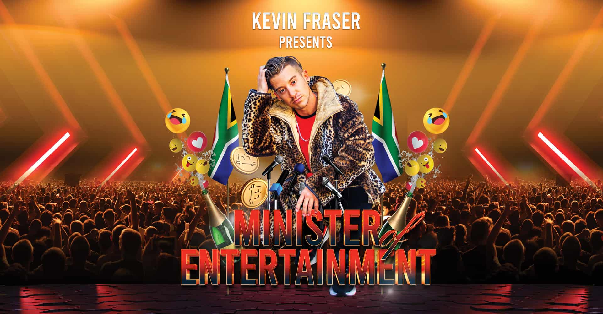Kevin Fraser – Minister of Entertainment