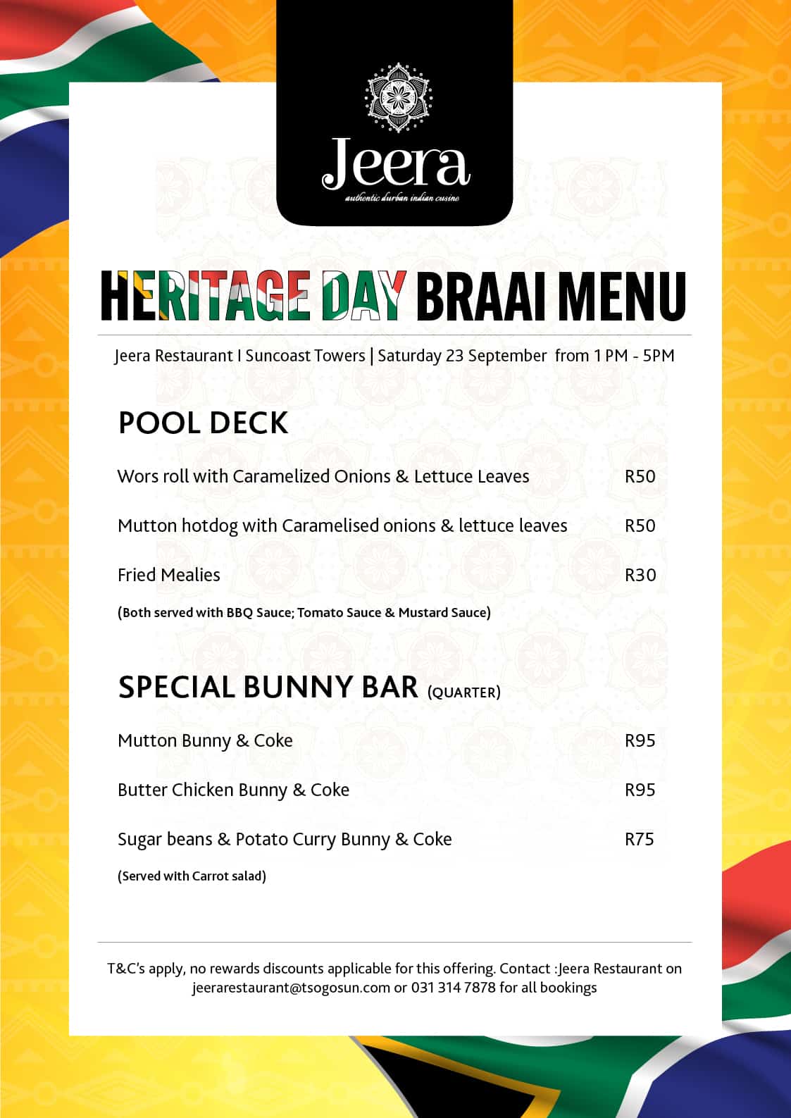 Jeera - Suncoast Casino