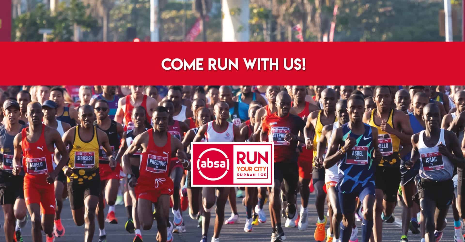 Absa RUN YOUR CITY 10K DURBAN - Suncoast Casino